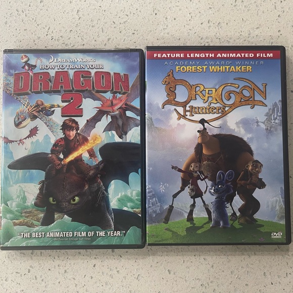 Other | How To Train Your Dragon 2 And Dragon Hunters Dvd Set | Poshmark